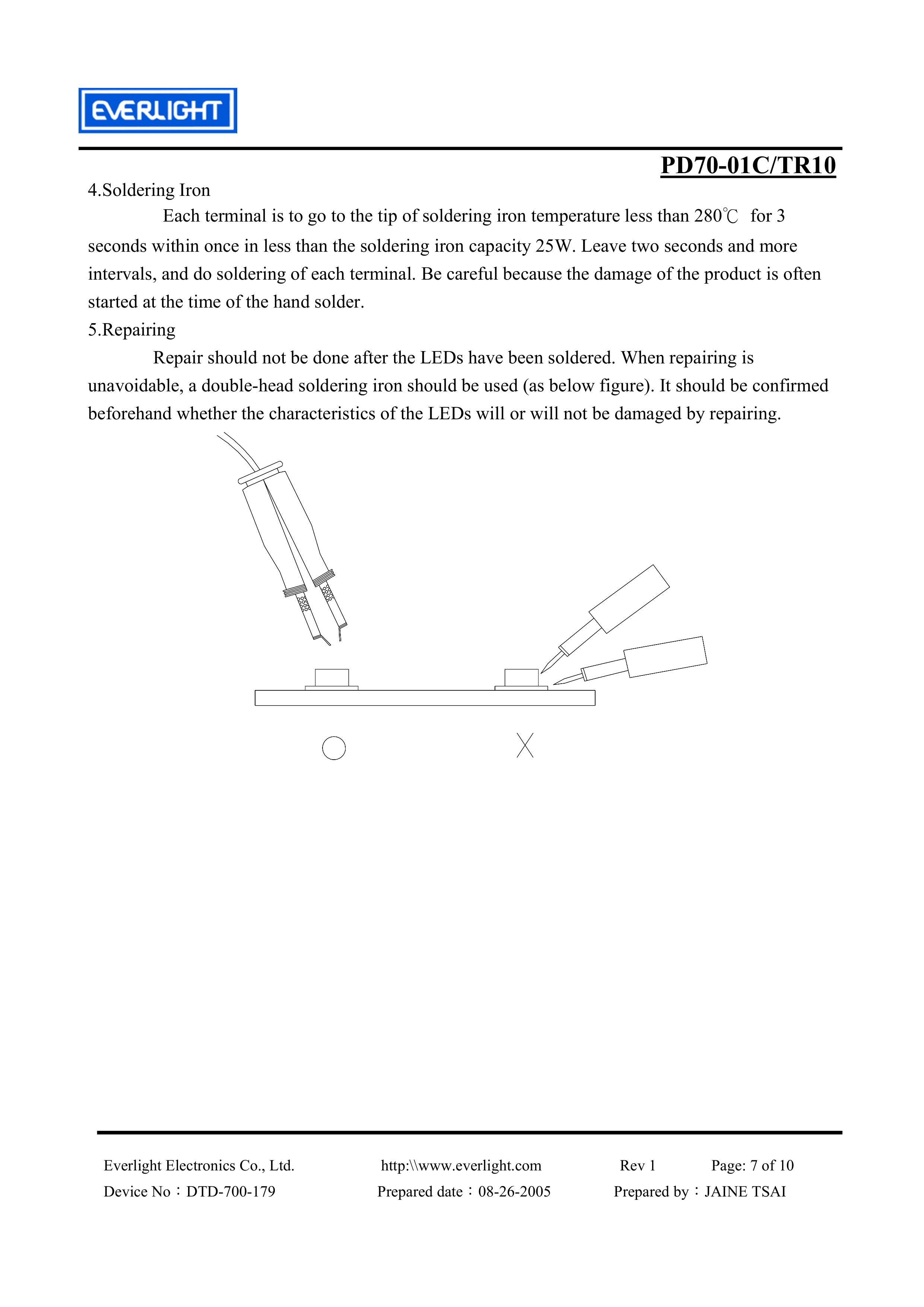 PD70-01C/TR10 红外线接收管 - 佰典旺(集團)有限公司