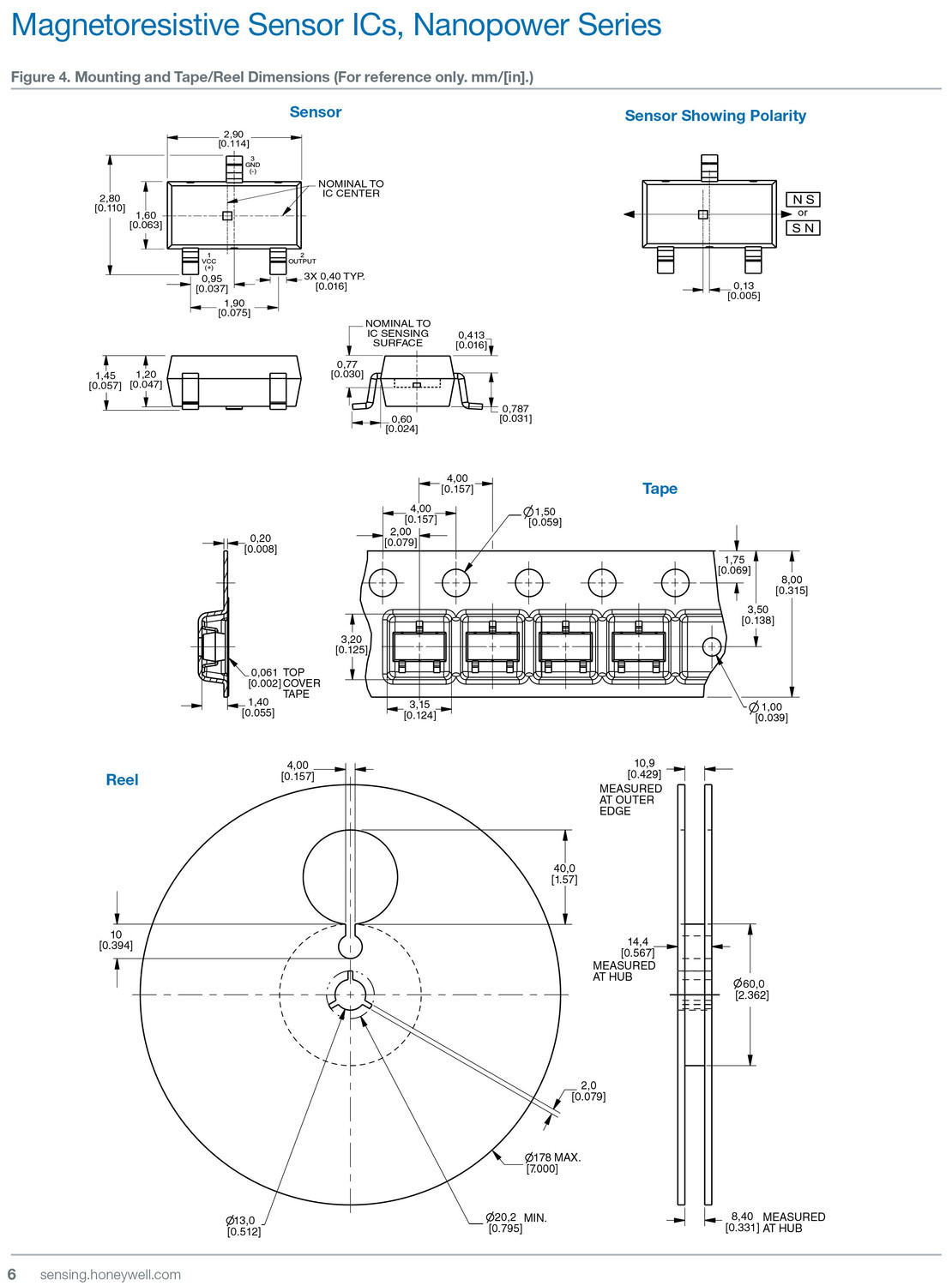 SM351LT 磁性霍尔传感器 - 佰典旺(集團)有限公司